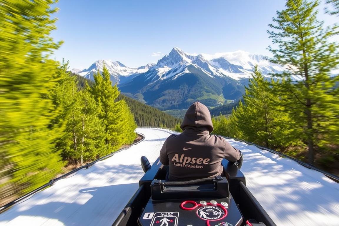 Entdecke die Alpsee Bergwelt - Fahrgeschäfte & mehr für Familien
